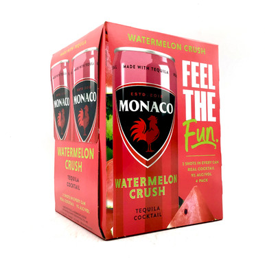 BUY MONACO WATERMELON CRUSH WITH TEQUILA EACH | Fridley Liquor