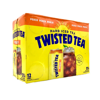 BUY TWISTED TEA PEACH EACH | Fridley Liquor