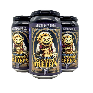 BUY MODIST BLUEBERRY SECOND BREFFIX STOUT IMPERIAL BREAKFAST STOUT EACH | Fridley Liquor