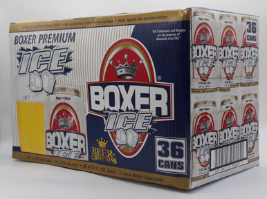 BUY BOXER LAGER ICE C3612 EACH | Fridley Liquor