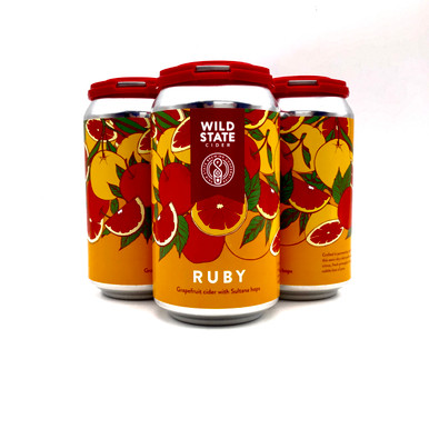 BUY WILD STATE GRAPEFRUIT CIDER W/SULTANA HOPS EACH | Fridley Liquor