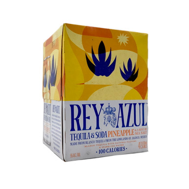 BUY REY AZUL TEQUILA & SODA PINEAPPLE EACH | Fridley Liquor