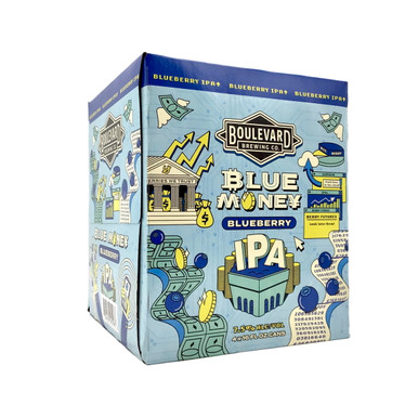 BUY BOULEVARD BLUE MONEY BLUEBERRY IPA EACH | Fridley Liquor