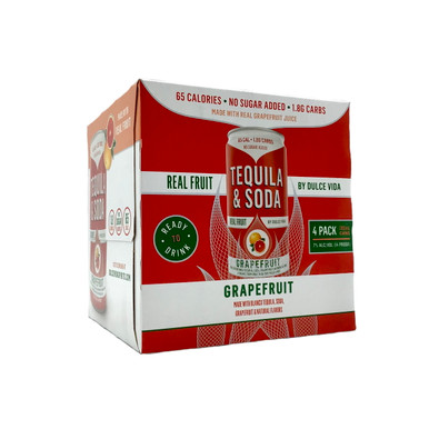 BUY DULCE VIDA TEQUILA & SODA GRAPEFRUIT EACH | Fridley Liquor