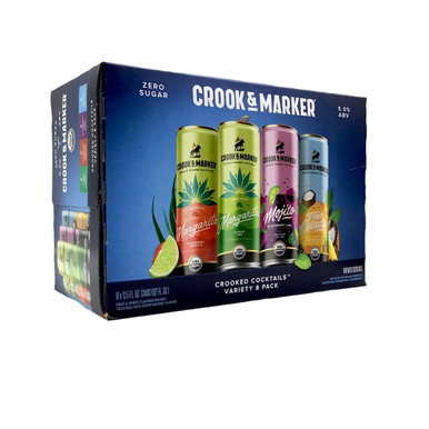 BUY CROOK & MARKER CROOKED COCKTAILS VARIETY EACH | Fridley Liquor