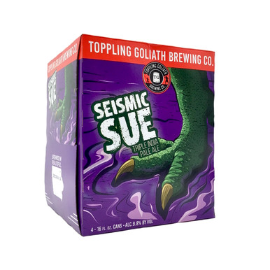 BUY TOPPLING GOLIATH BREWING SEISMIC SUE TRIPLE INDIA PALE ALE EACH ...