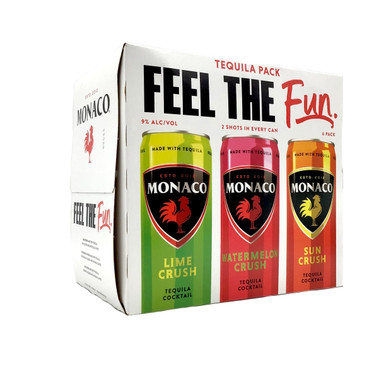 BUY MONACO TEQUILA VARIETY PACK EACH | Fridley Liquor