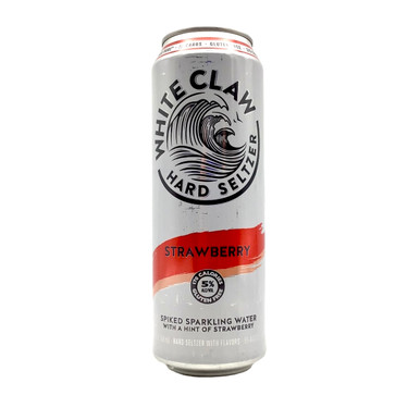BUY WHITE CLAW STRAWBERRY SPIKED SPARKLING WATER EACH | Fridley Liquor
