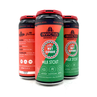 BUY INVICTUS BREWING PEARSONS NUT GOODIE MILK STOUT EACH | Fridley Liquor