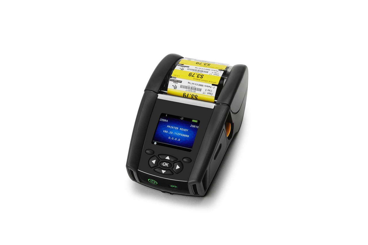 Zebra ZQ610-HC 2" Wide Mobile Printer Linered Platen / 0.75" Core ...