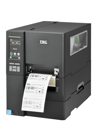 TSC MH341T 4-Inch 300 dpi, 12 ips Industrial Wash Care Label Printer ...