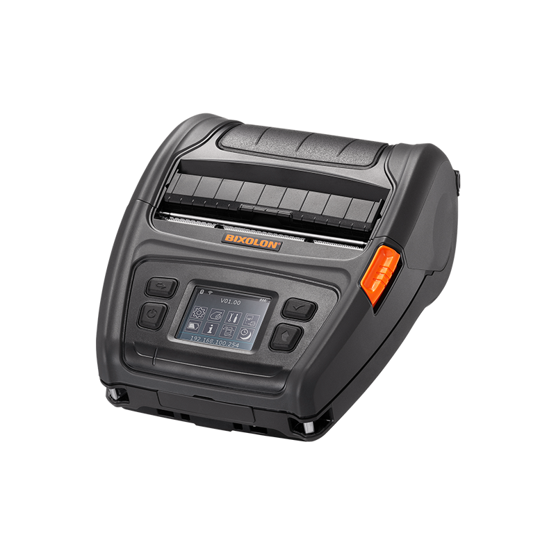 Bixolon XM7-40iWKL Linerless 4" Mobile Printer | USB/Bluetooth/WiFi ...