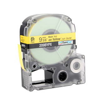 Epson 209BYPX 3/8" Yellow Glossy Polyester Label PX Tape | DuraFast Label