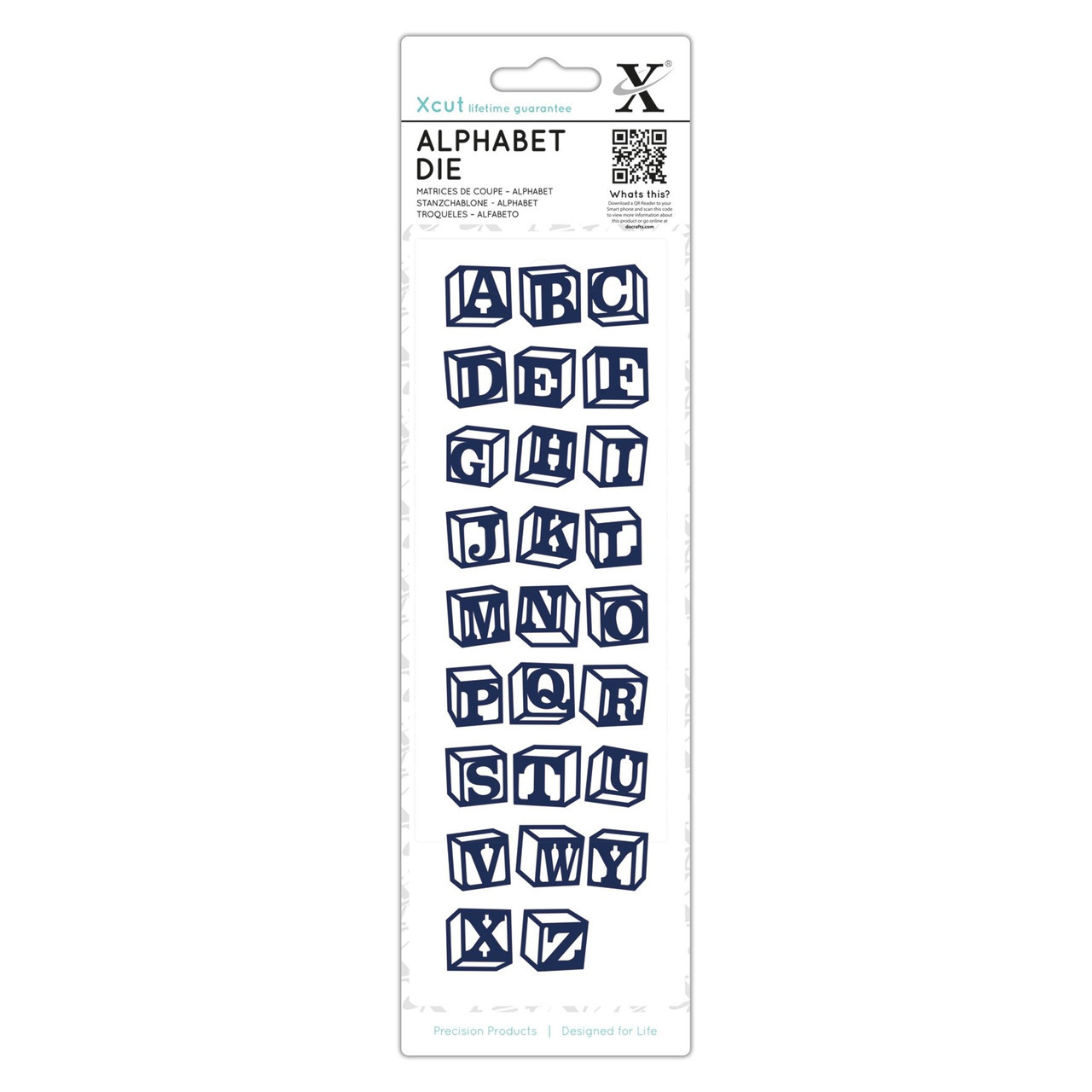 Alphabet Dies (26pcs) - Blocks - iartsupplies