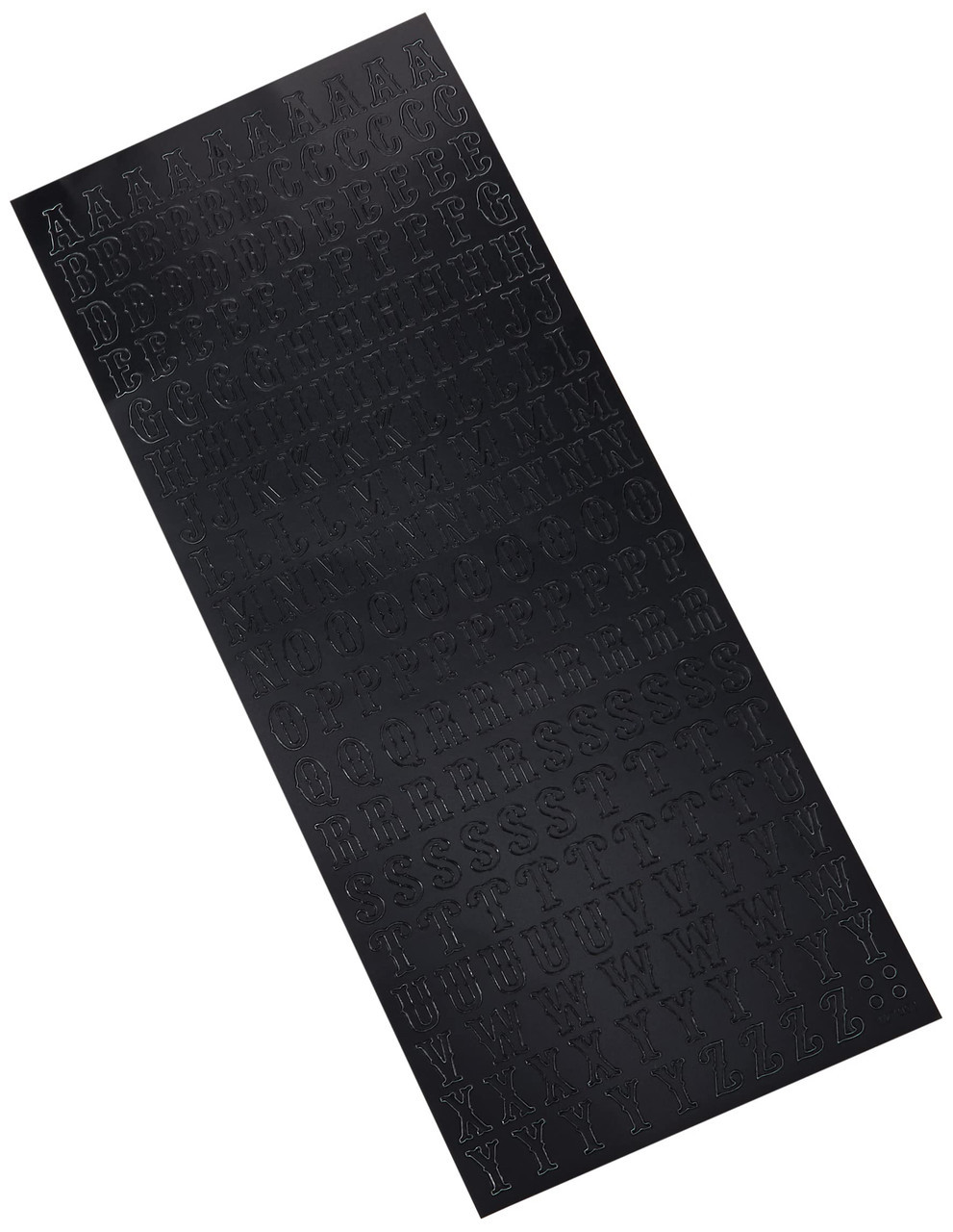 Outline Stickers - Traditonal Alphabet - Black - iartsupplies