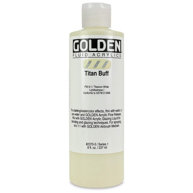 Fluid Acrylic - 237ml Bottle - Titan Buff I - iartsupplies