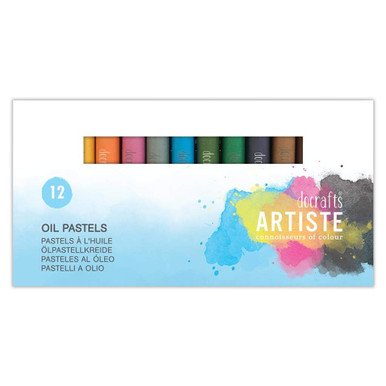 Regular Oil Pastels Pack 12 - iartsupplies