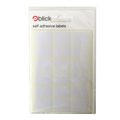 White - 16 x 22mm (126 Stickers) - iartsupplies