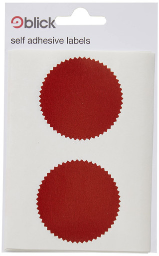 8 Company Seal - 50mm Diameter (8 Stickers) - iartsupplies