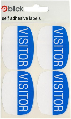 Visitor - 39 x 52mm (16 Stickers) - iartsupplies