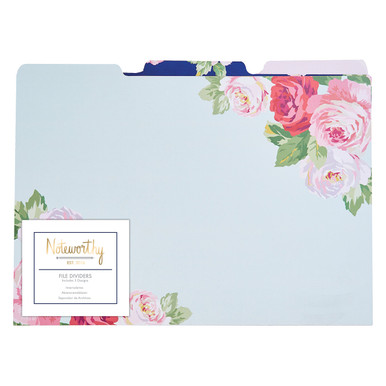 Files Dividers (3pcs) - Graphic Florals - iartsupplies