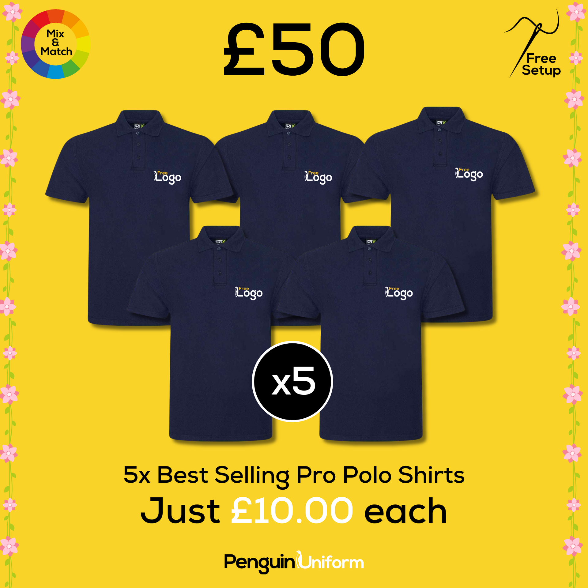 Polo Shirt Bundles | Penguin Uniform