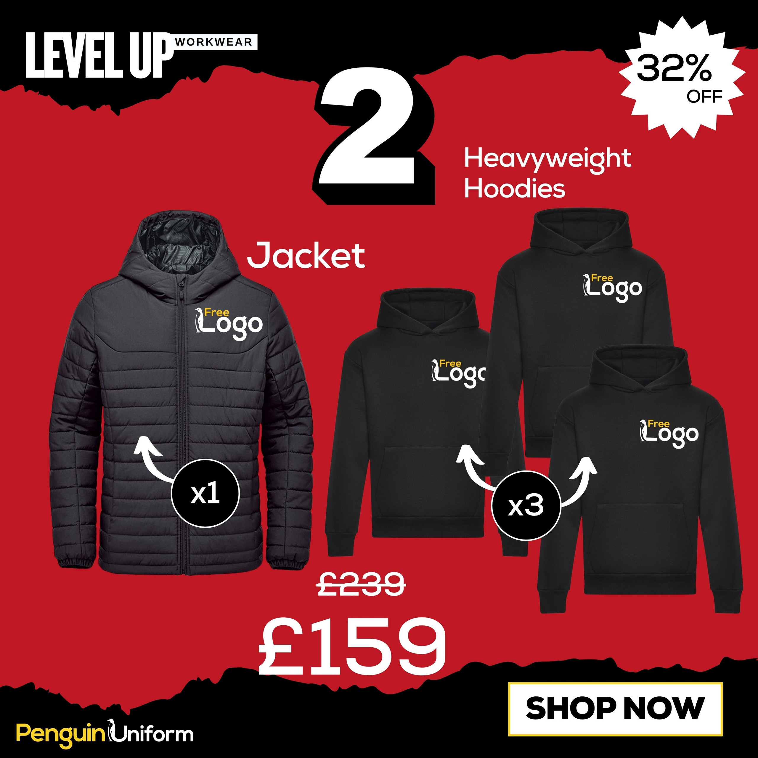 Workwear Deals | Embroidered Workwear Deals | Printed Workwear Deals ...
