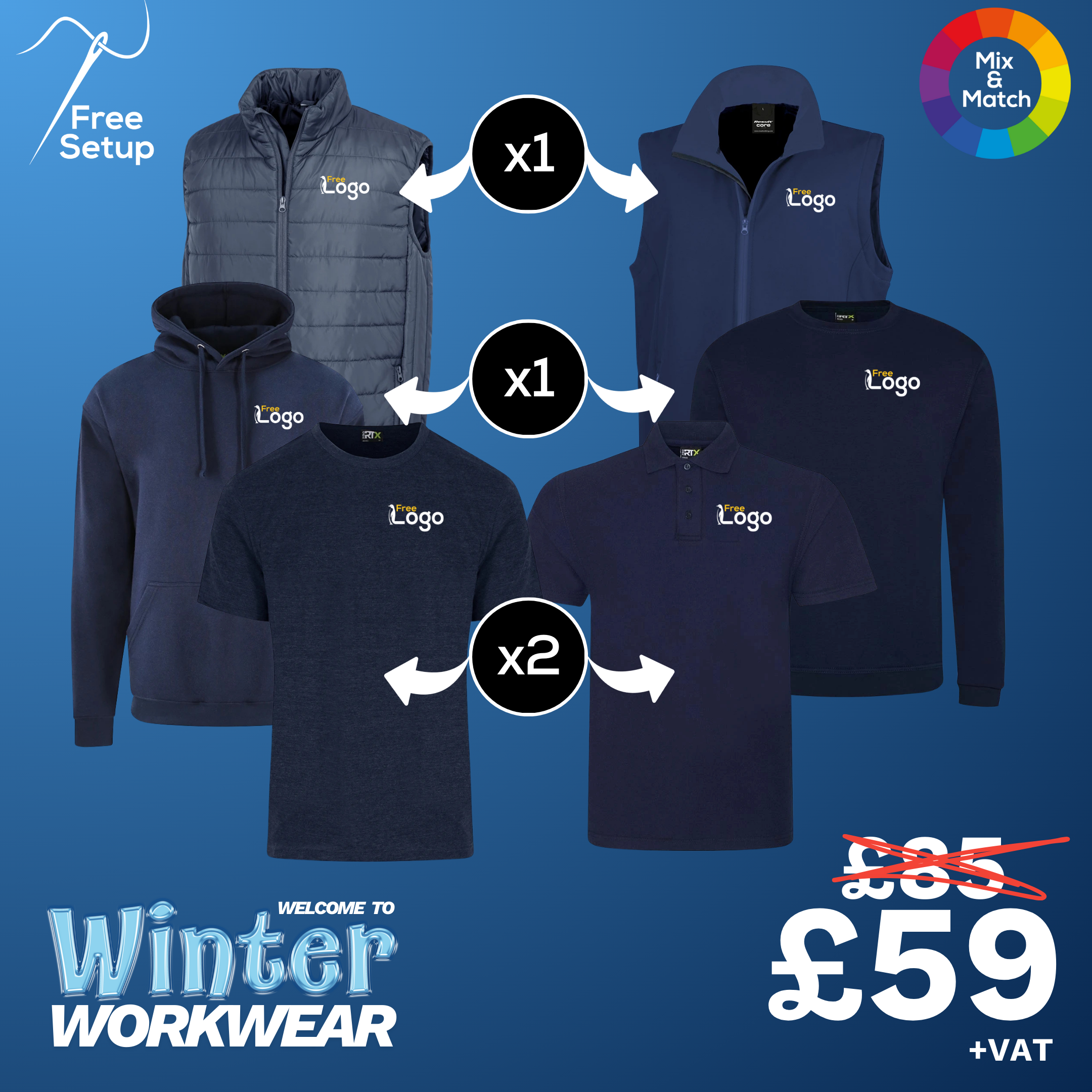 Winter Workwear Bundle Deals | Penguin Uniform