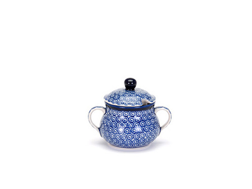Sugar Server (Blue Doodle) - Country Traditionals