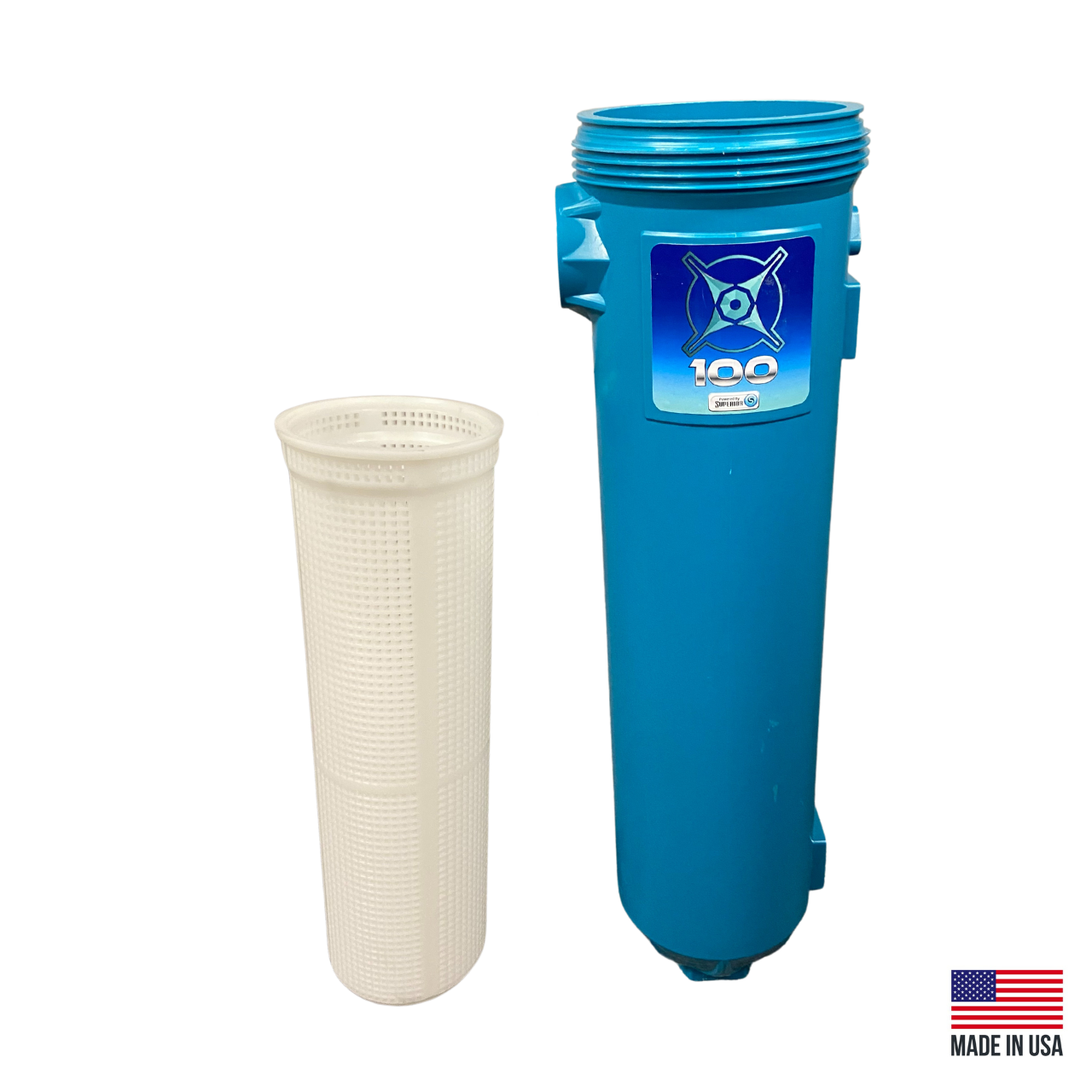 X100+ Polypropylene Filter Housing | US Made - Filterbag.com