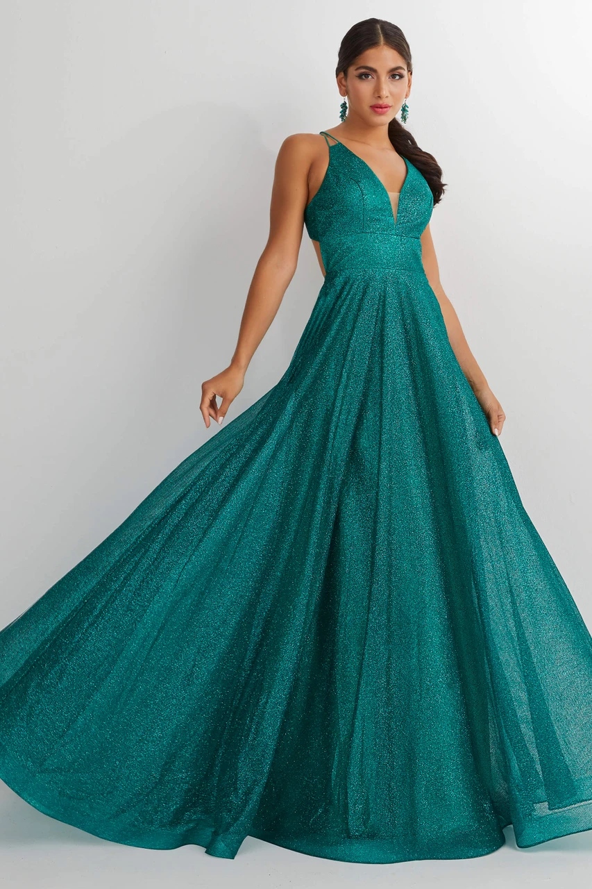 Diamond Tulle Prom Dress by Studio 17 12895 - Promheadquarters.com