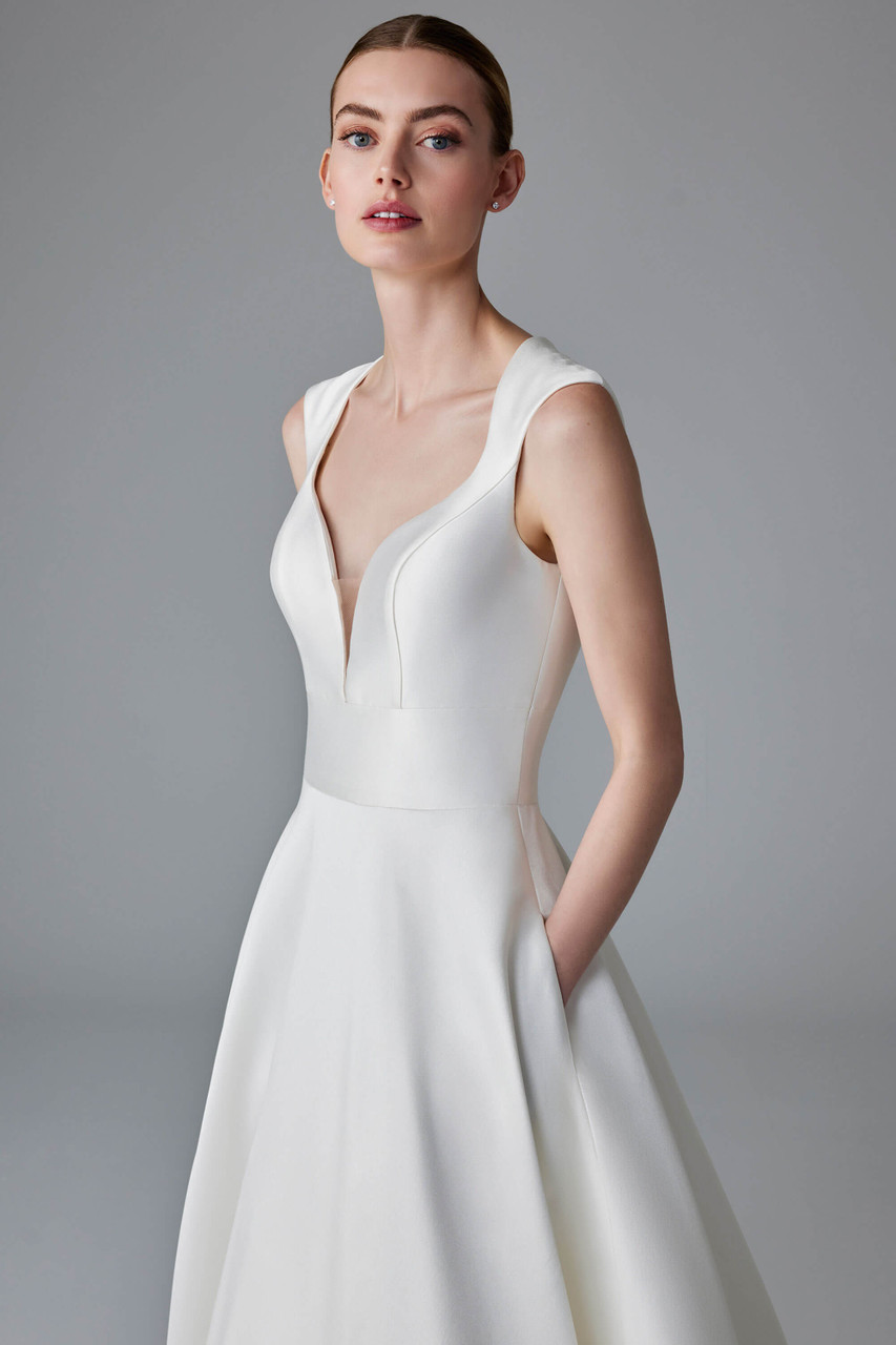 Mikado Pronovias Bridal Gown Etincelle | Dimitra Designs