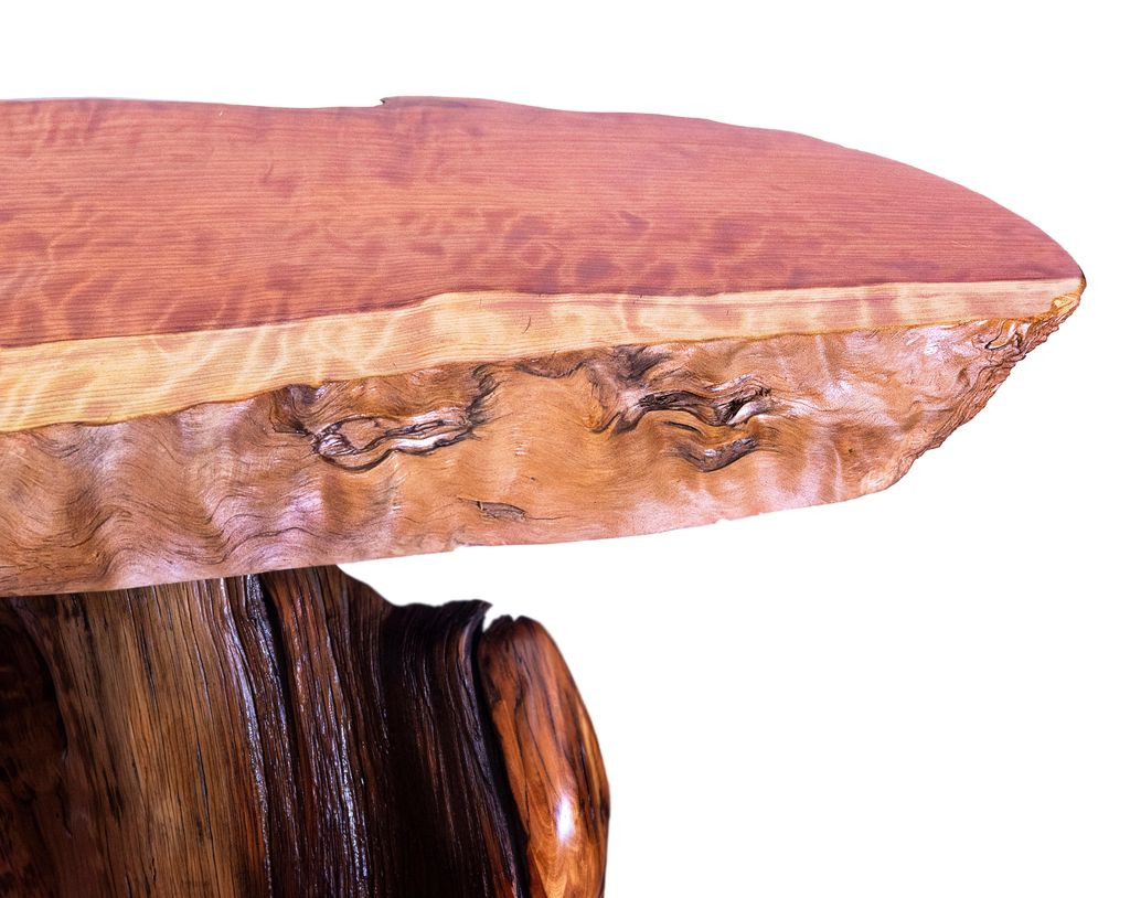 Long Redwood Table - Buffalo Collection