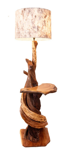 Lighting - Floor Lamps - Wood Floor Lamps - Buffalo Collection