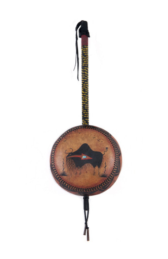 Buffalo Gourd Rattle - Buffalo Collection