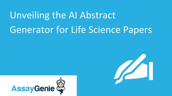 AI Abstract Generator - Assay Genie