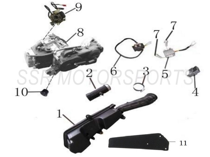 ENGINE ASSY MD SHORT