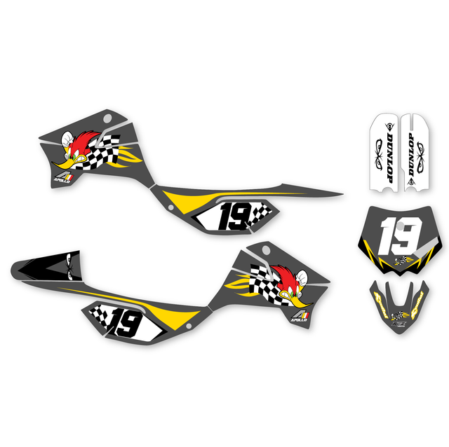 Graphics Kit For Apollo RFZ X4-X6 X14-X19 (2016-2023) Woody Series