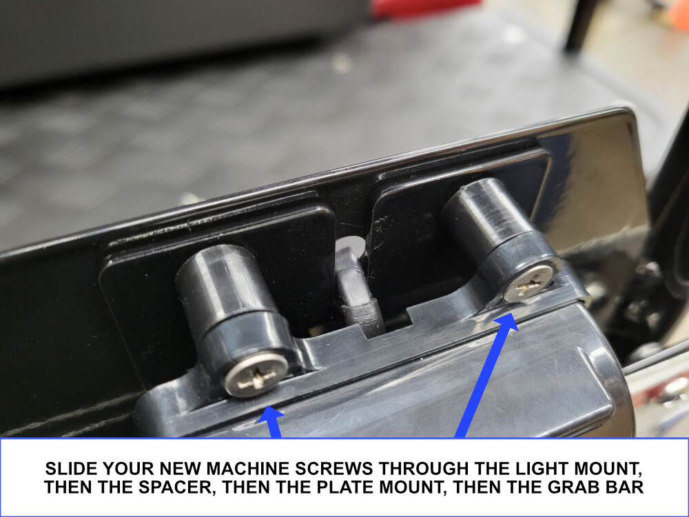 Evolution License Plate Mount