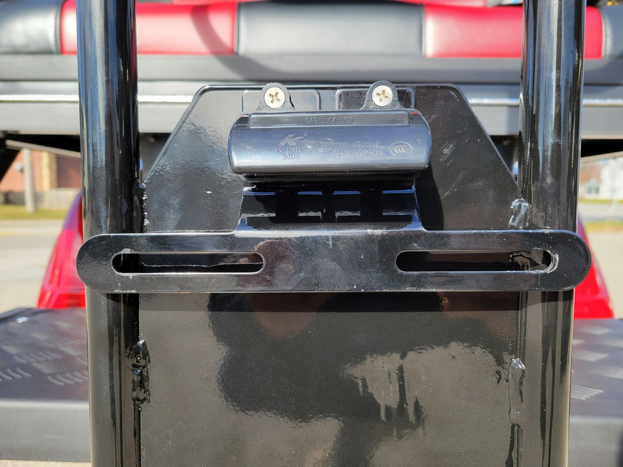 Evolution License Plate Mount