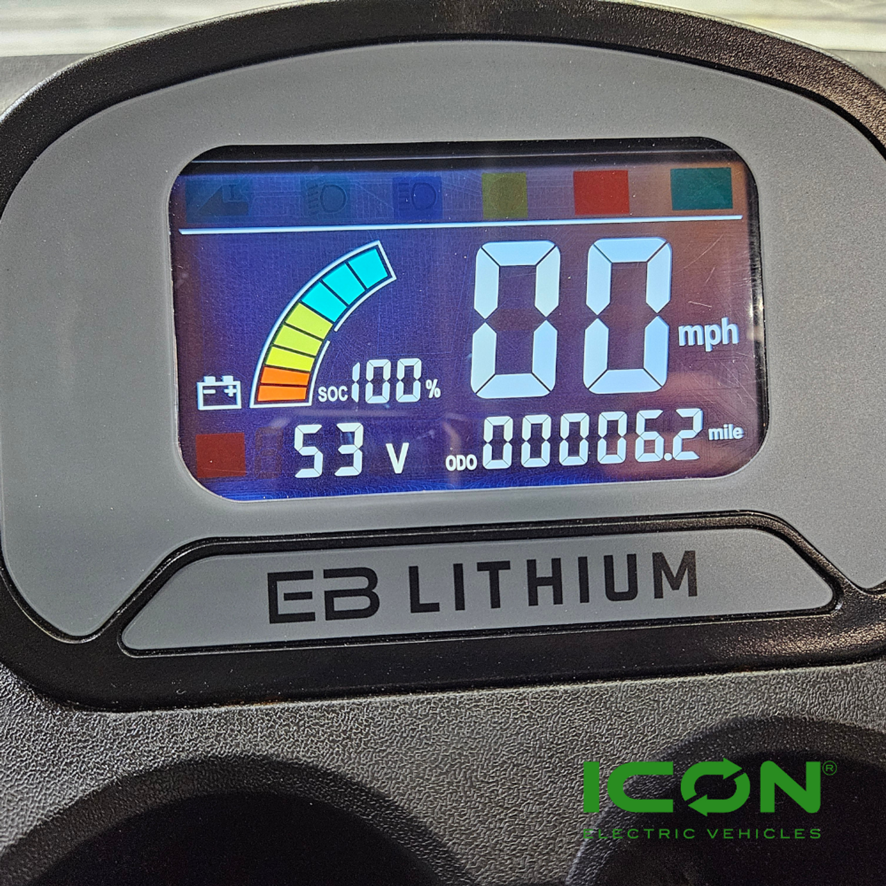 Eco Battery Golf Cart Digital Display / Battery Indicator for ICON Golf ...