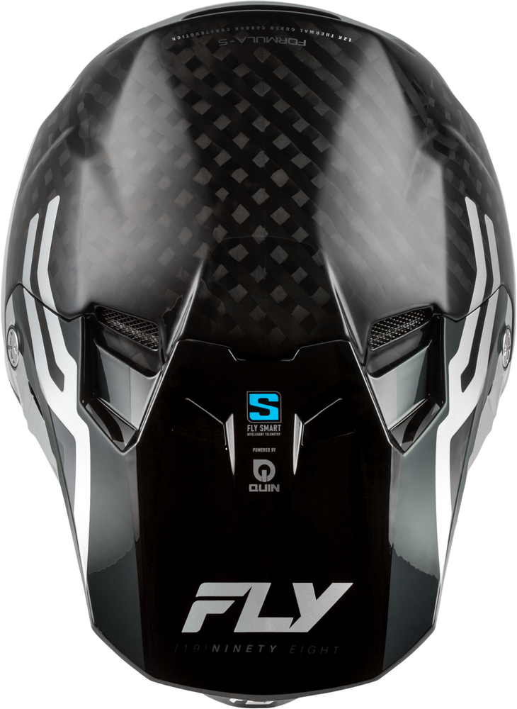 Fly Racing Formula S Carbon Byte Helmet | Smart Crash Detection & 12K ...
