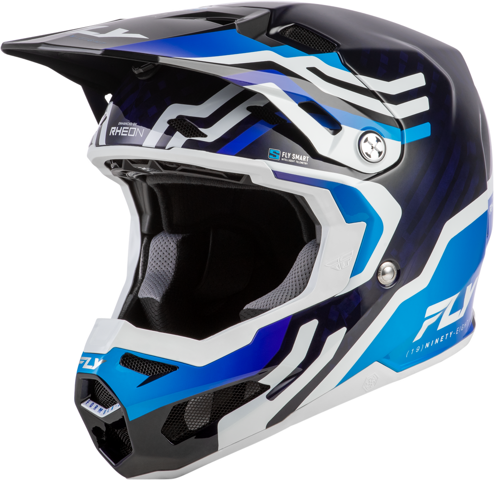Fly Racing Formula S Carbon Byte Helmet | Smart Crash Detection & 12K ...