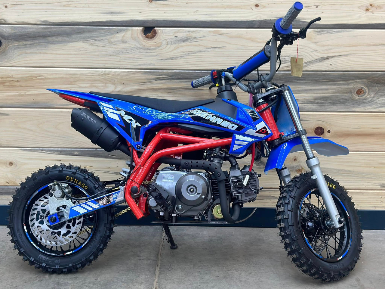 2026 Denago MX 110cc Pit Bike – Blue | East Central Sports