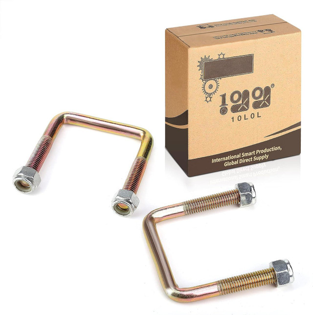 Golf Car Leaf Spring U Bolt and Screw Nut for EZGO TXT 1994-up Electric ...