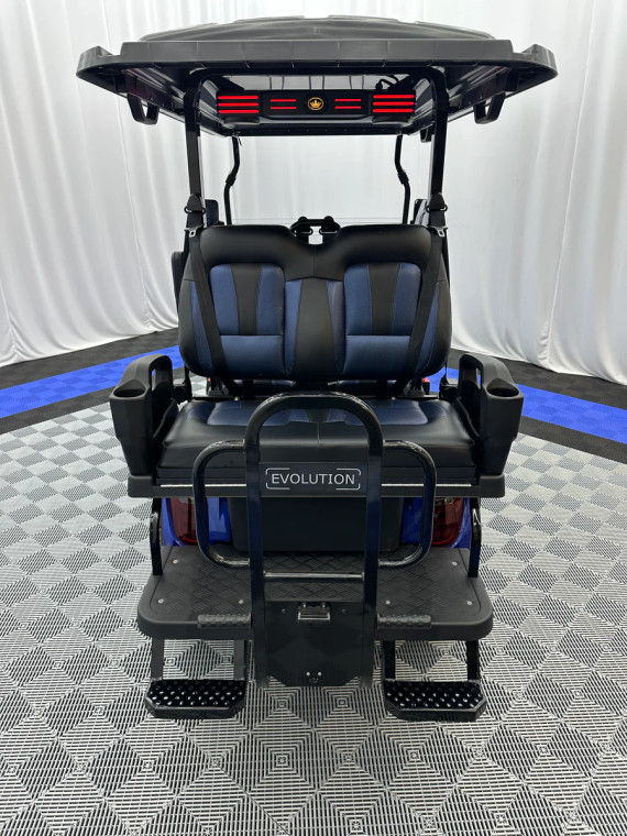 Evolution EV Golf Cart Rear Seat Step Kit FITS: D5 2+2, Classic ...