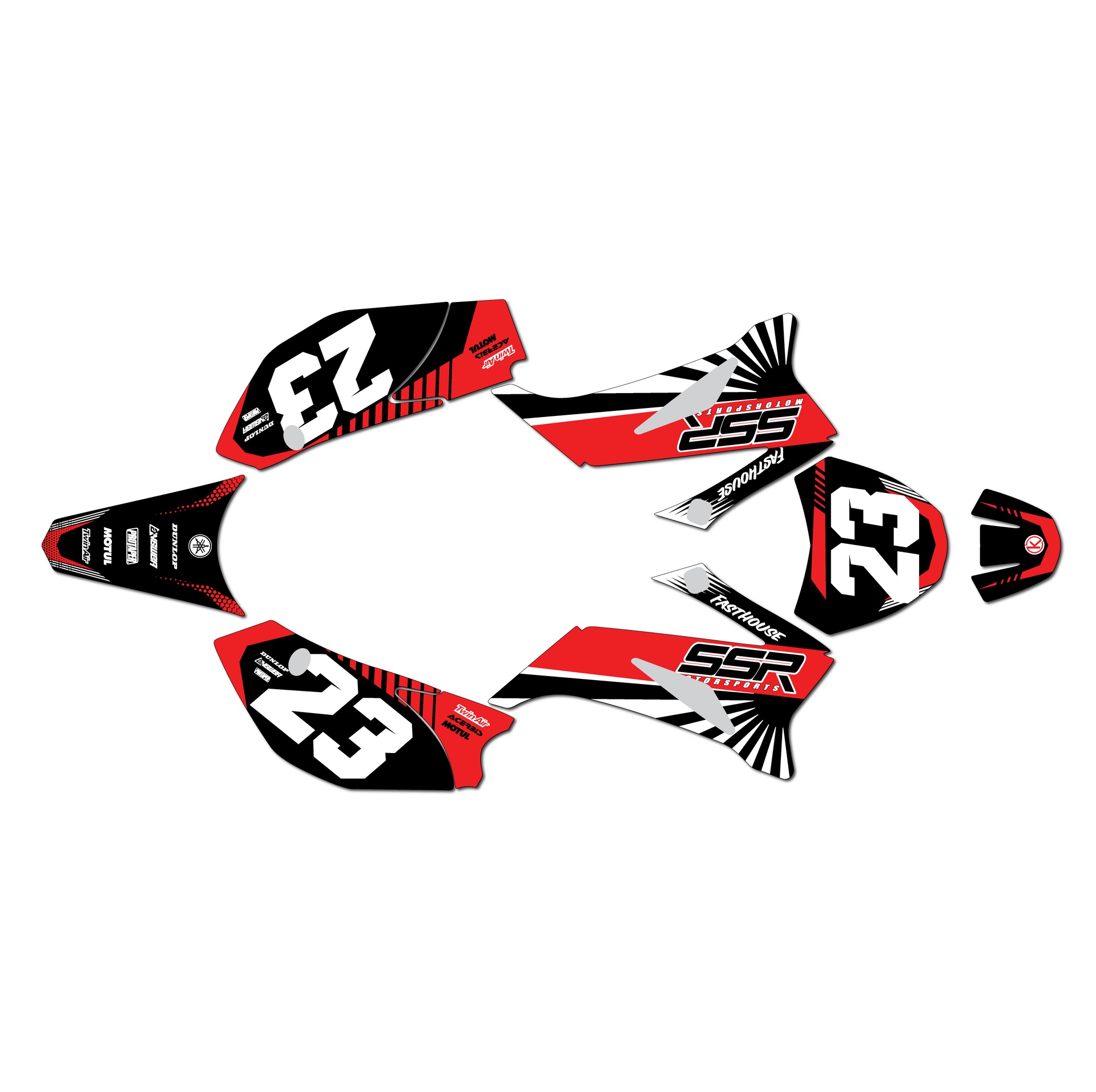 SSR TR Graphics Kit FH Series
