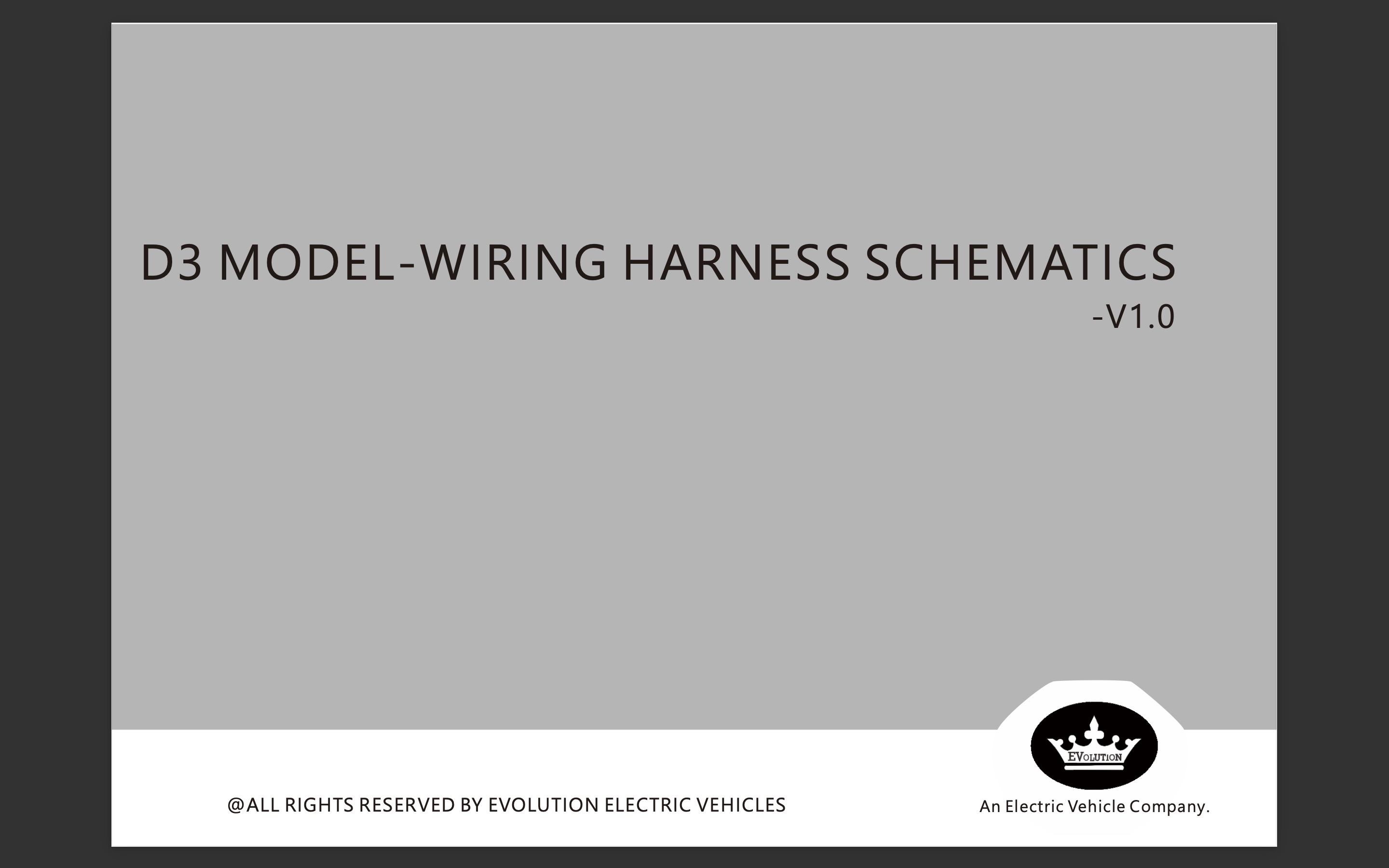 Evolution D3 AC System Electric Diagram V2.0 - East Central Sports