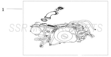 SR70AUTO / SR70AE COMPLETE ENGINE AUTO - East Central Sports