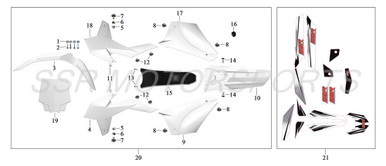 Graphics Kit for SSR SR189 (2020-2023)
